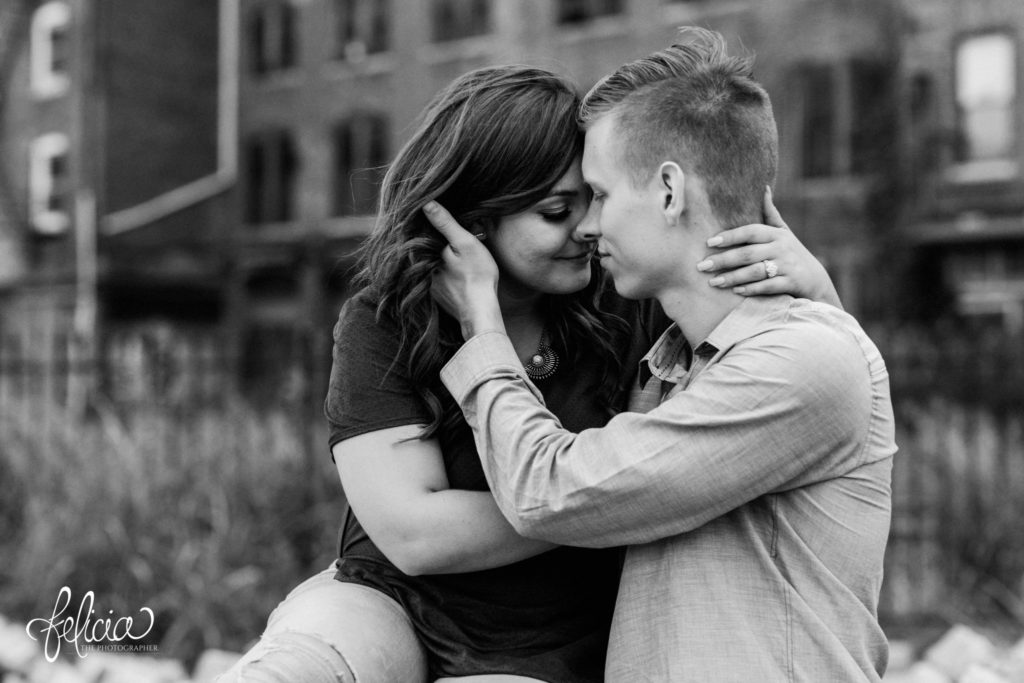 Edgy Golden Hour Engagement Photos // Elopement Photographer